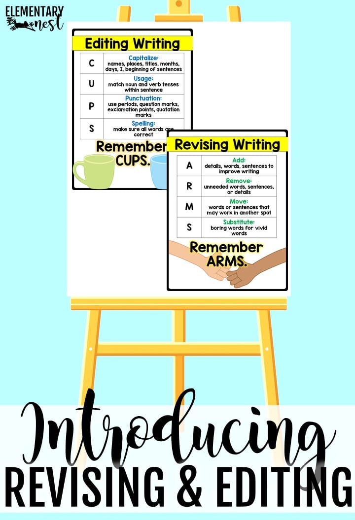 How To Teach Revising And Editing Practices Elementary Nest How To Teach Revising And Editing Practices Elementary Nest