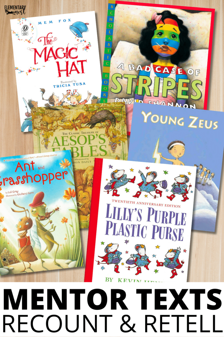Fiction Mentor Texts For Teaching Common Core Literature