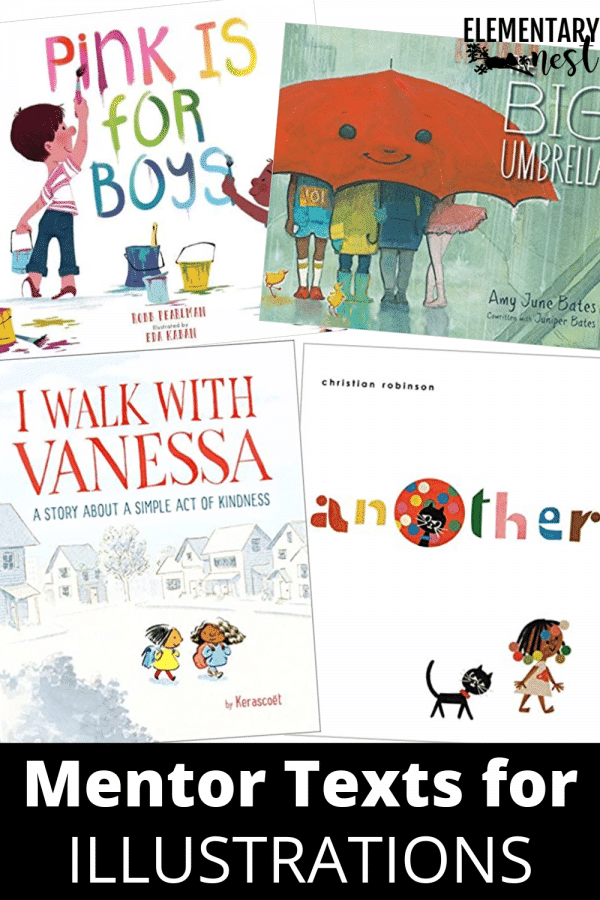 Primary Mentor Texts for Common Core Literature Standards - Elementary Nest