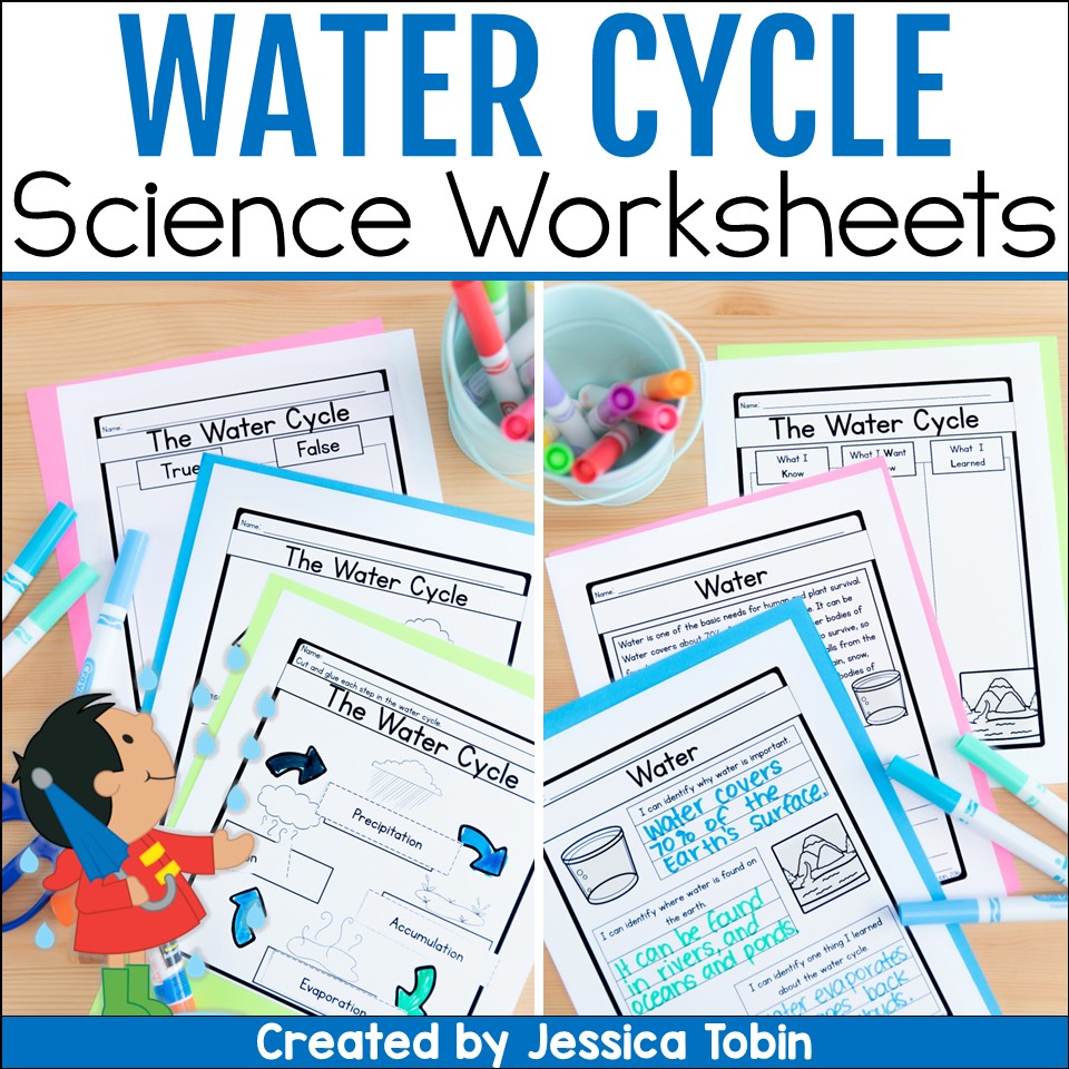 5 Great Water Cycle Activities And Lessons, Labeling The Water Cycle