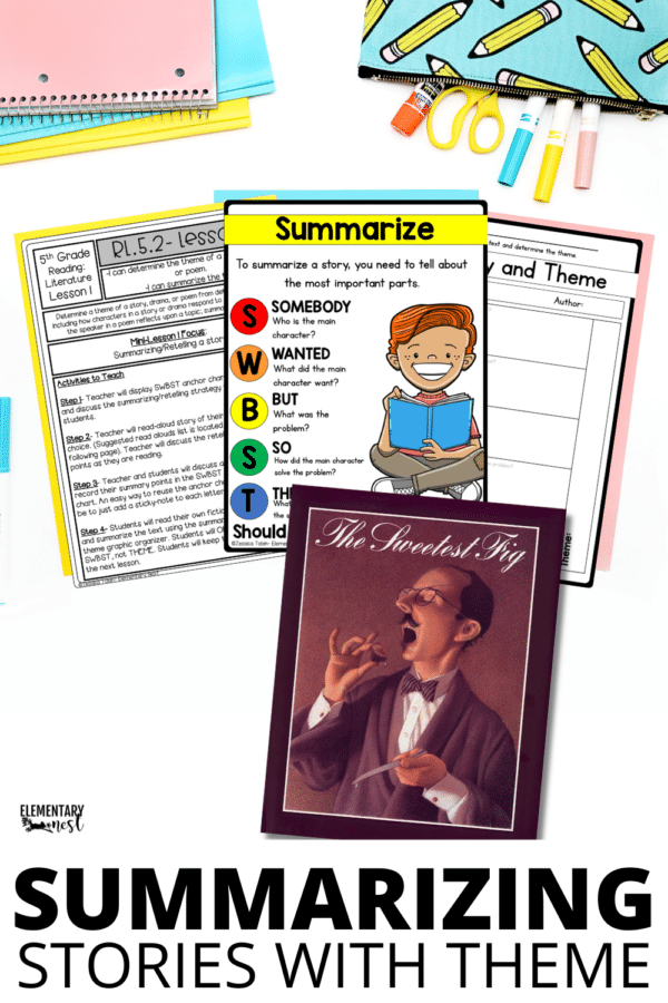 Teaching Theme And Summarizing Strategies In 4th And 5th Grade