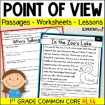 6 Great Tips To Teach Point Of View With Anchor Charts And Activities