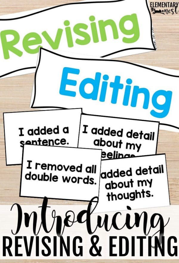 How To Teach Revising And Editing Practices