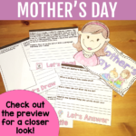 Mother's Day Flip Book Activities Craft Topper