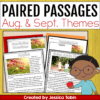Paired Passages August And September
