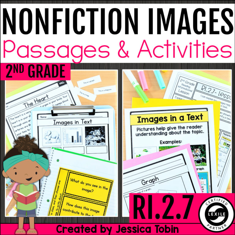 2nd Grade Nonfiction Text Features Images RI.2.7