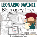 Leonardo Da Vinci Biography Pack