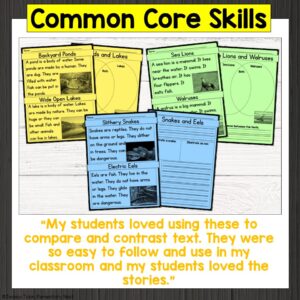 Kindergarten Compare And Contrast Nonfiction Texts RI.K.9