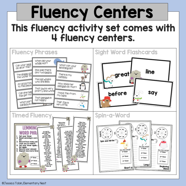 Winter Activities For Fluency