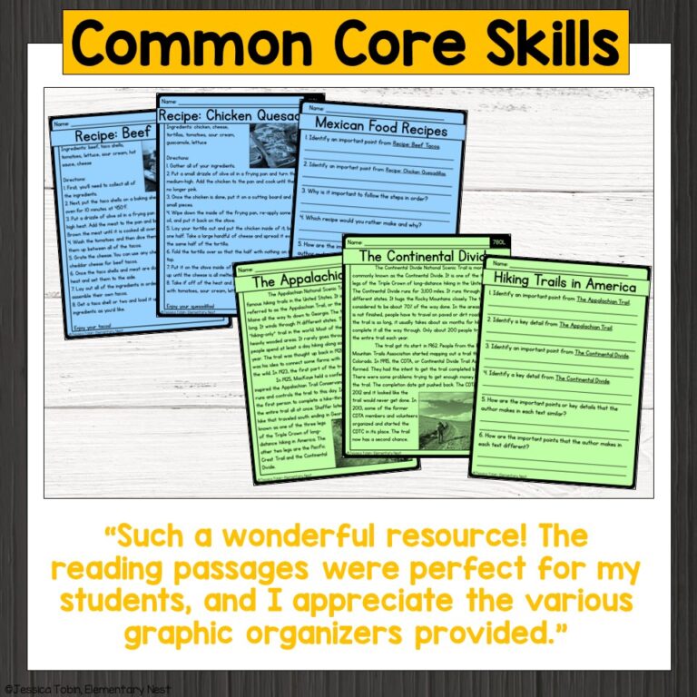 3rd Grade Compare And Contrast Nonfiction Texts RI.3.9