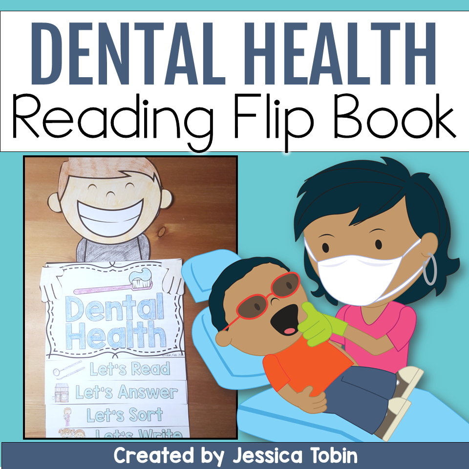 Dental Health Flip Book Activities