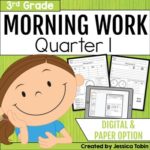 Third Grade Morning Work 1st Quarter