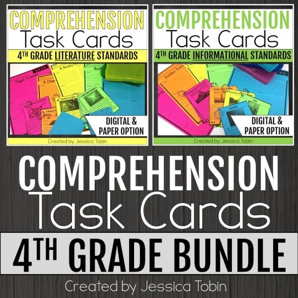 Practice Comprehension With Task Cards