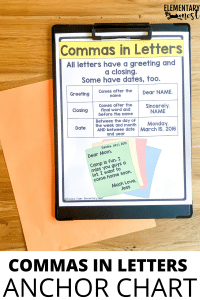 Teaching Commas To Students