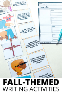 How To Bring Fall Into Your ELA Lessons