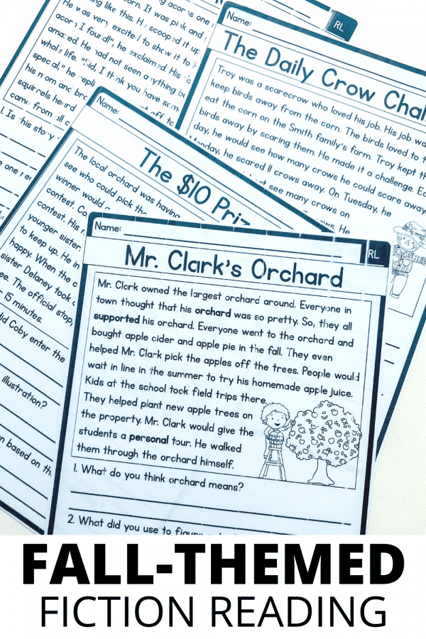 How To Bring Fall Into Your ELA Lessons