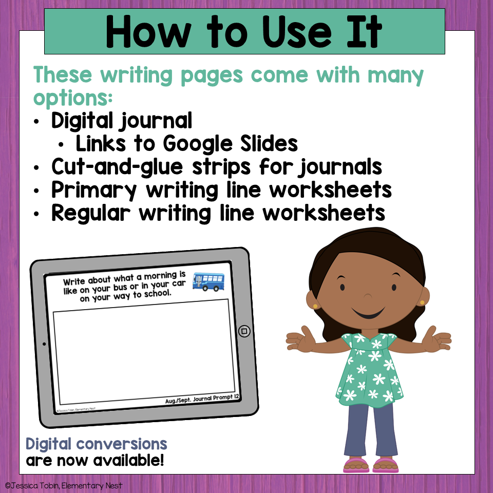 May And June Writing Prompts