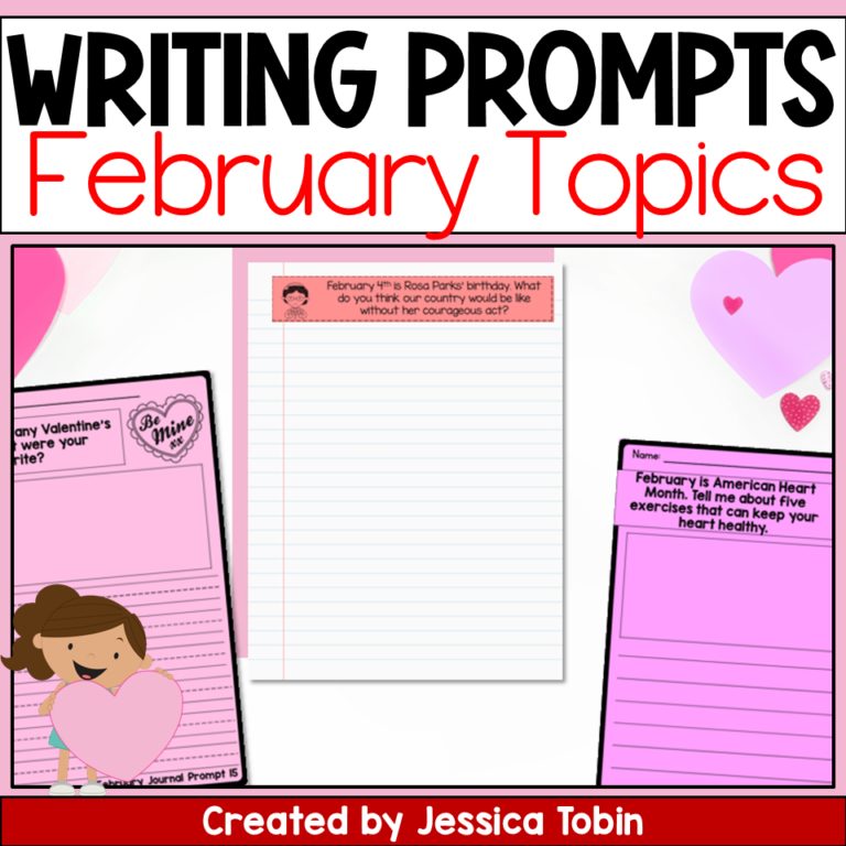 February Writing Journal Prompts
