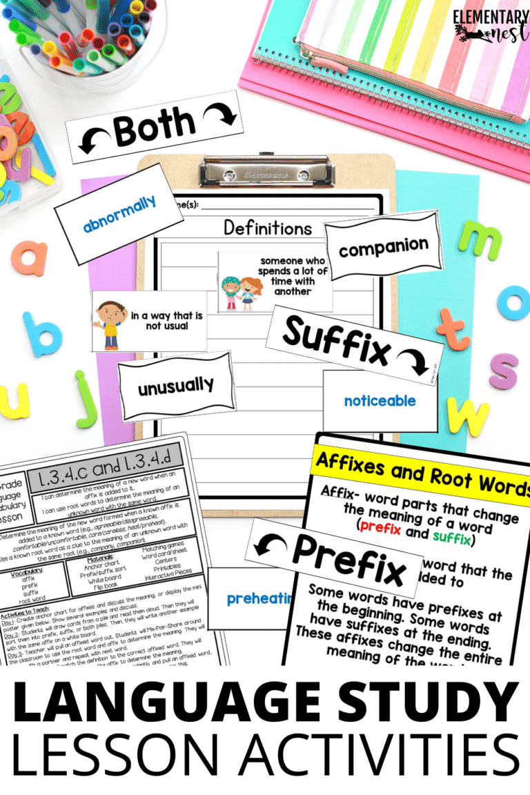 Assessment & Skill Activities: Prefix, Suffix, And Root