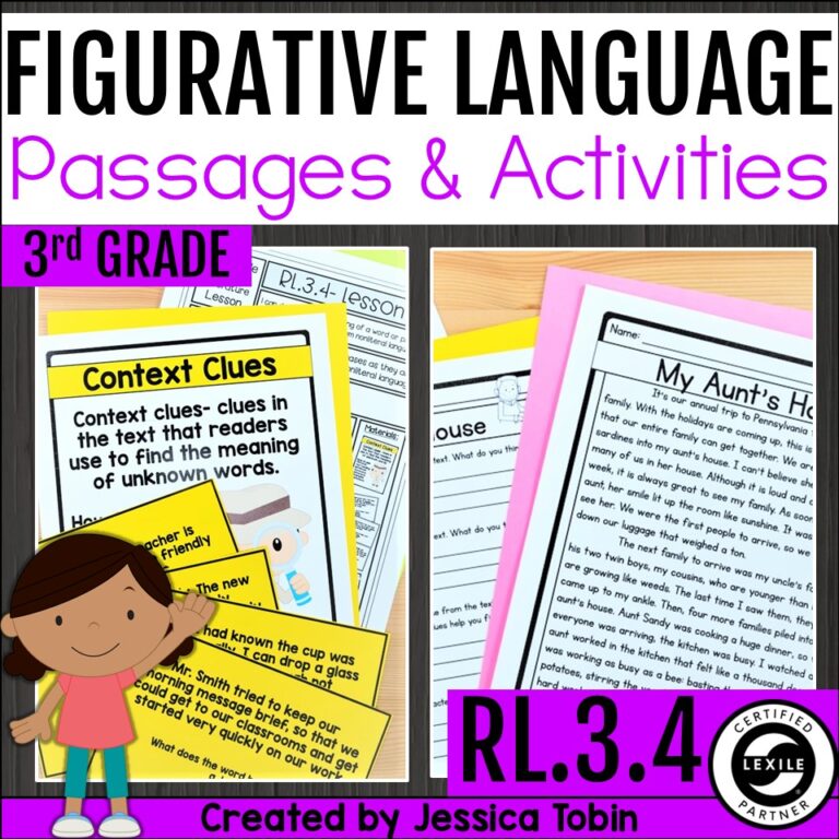 Figurative Language Anchor Charts: 3 Great Tools To Teach Similes ...