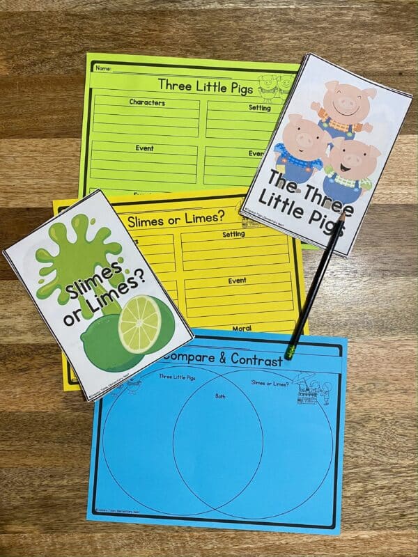 5 Fun Compare And Contrast Whole Group Activities