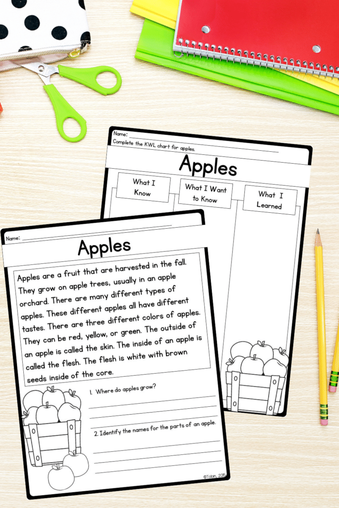 Activities To Teach Johnny Appleseed