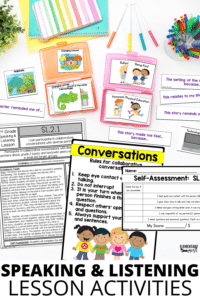 Incorporating Speaking and Listening Activities for Elementary ...
