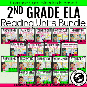 RL 2nd Grade Thanks - Elementary Nest