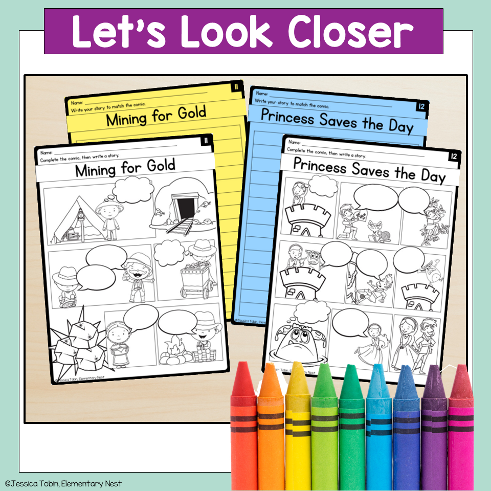 Comic Book Writing Early Finishers
