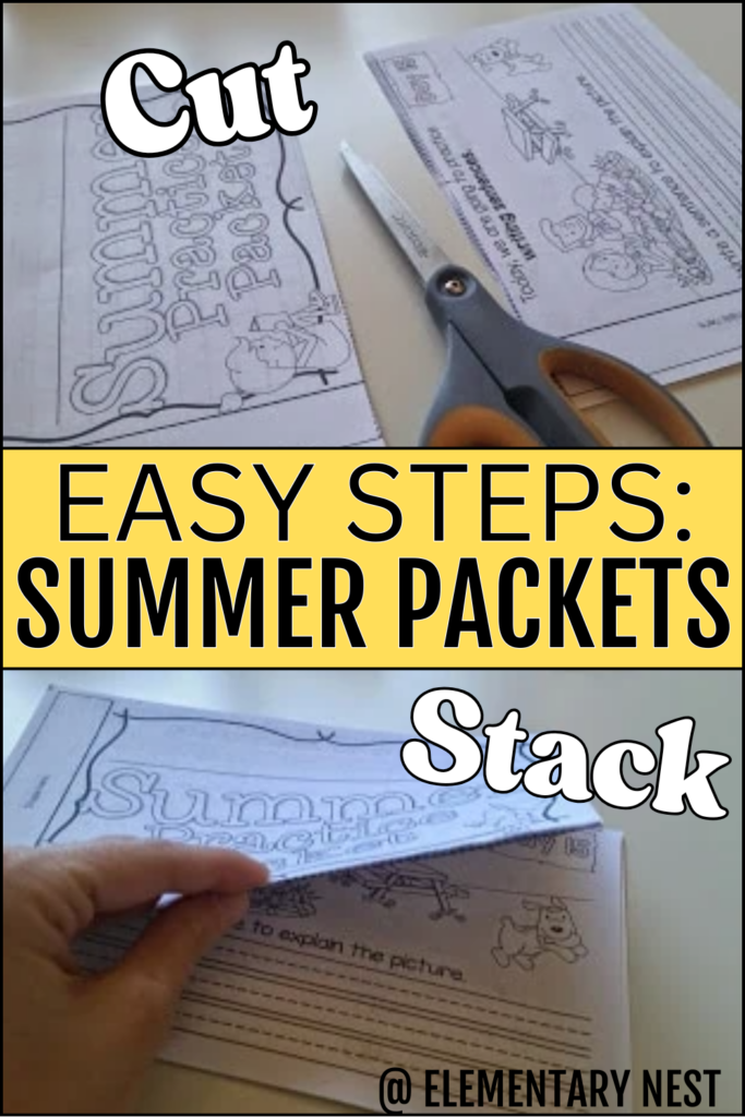 4 Easy Steps To Assemble Summer Packets To Prevent Summer Slide