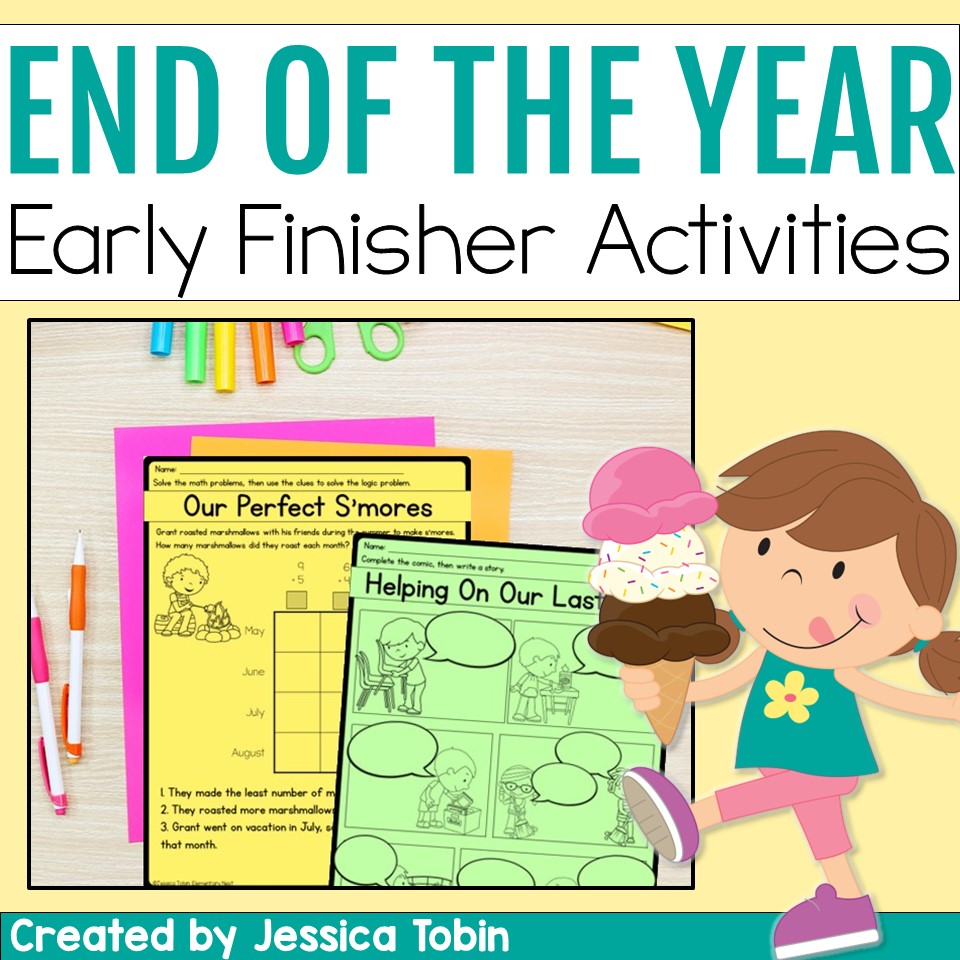 End Of The Year Early Finishers Activities