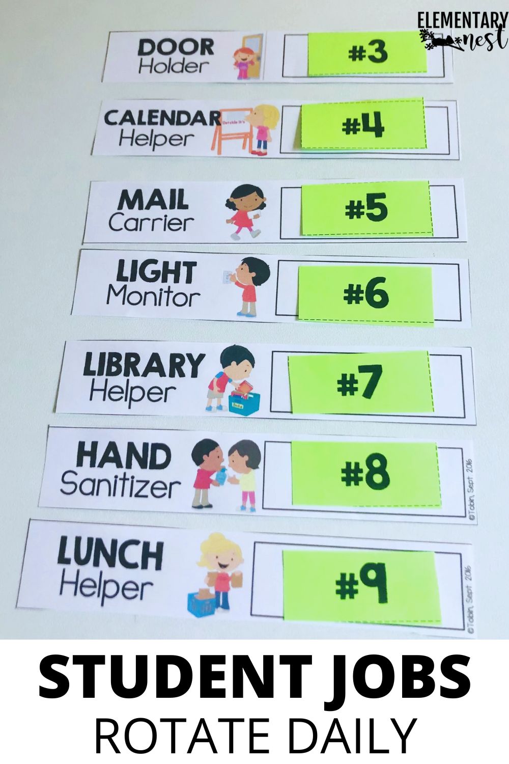 How To Easily Run Classroom Jobs With Your Students