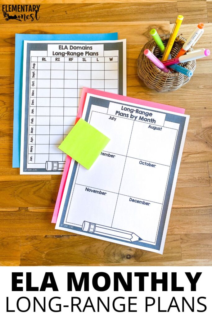 4 Helpful Ways To Plan Out Your Standards Based Curriculum For ELA