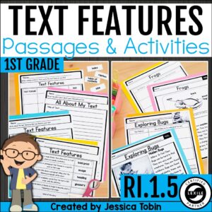 Nonfiction Text Features: 5 Fun Ways To Teach It With Anchor Charts ...