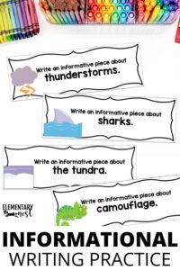 8 Informational Writing Ideas And The Helpful Steps To Teach It
