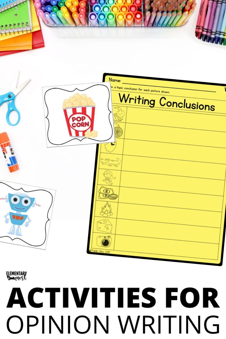 Teaching Opinion Writing Tips And Activities In 6 Important Steps