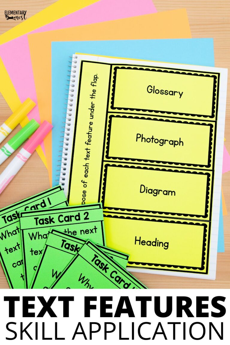 Nonfiction Text Features: 5 Fun Ways To Teach It With Anchor Charts ...