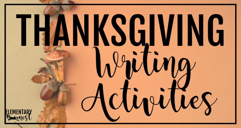 6 Fun Thanksgiving Writing Activities For Kids