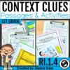 4 Helpful Context Clues Anchor Chart Ideas
