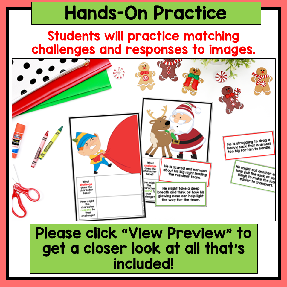 2nd Grade Gingerbread Man Story Elements Activities