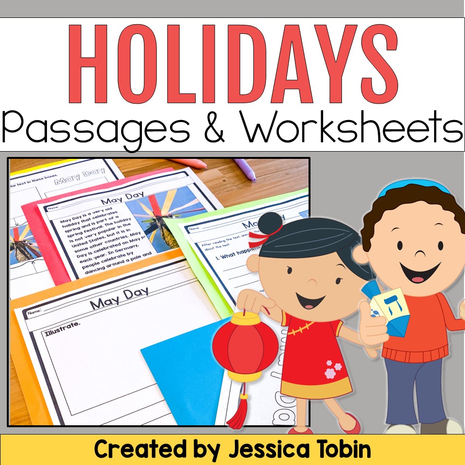 Year-Long Holidays Around The World Reading Passages And Worksheets