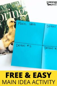 8 Strong Ways To Teach Main Idea In Elementary Grades