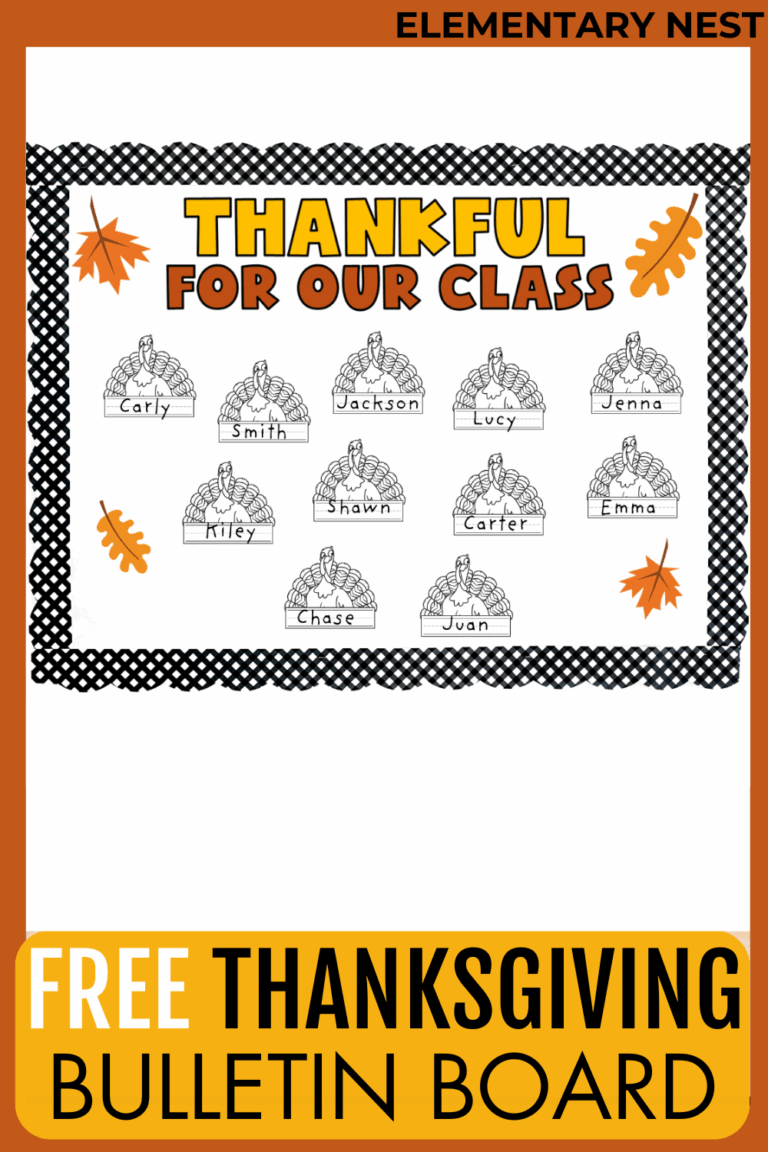 7 Easy Thanksgiving Classroom Decor Ideas