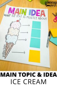 5 Amazing Main Topic And Main Idea Anchor Chart Ideas