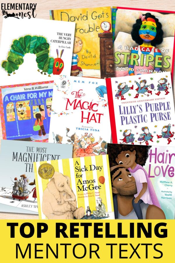 The Best 10 Retell Books To Teach Students To Recount Or Retell A Story