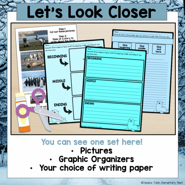 Winter Writing, Winter Narrative Writing Prompts And Activities