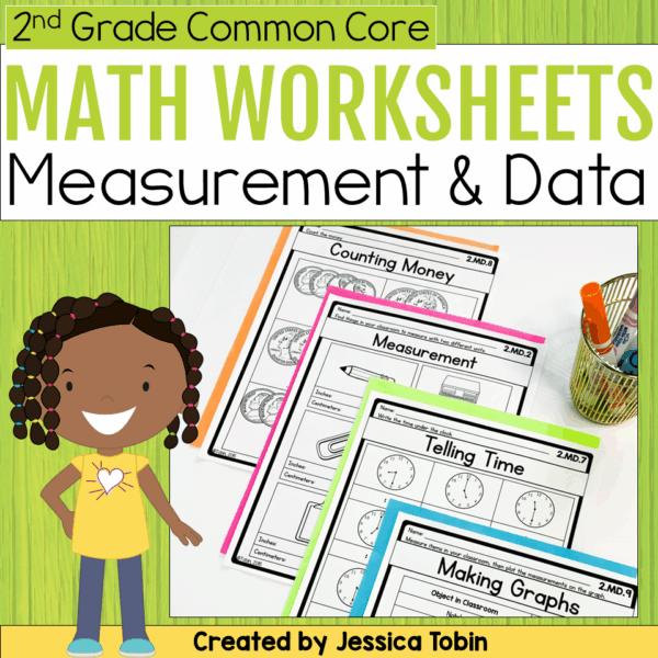 2nd Grade Measurement And Data Math Worksheets