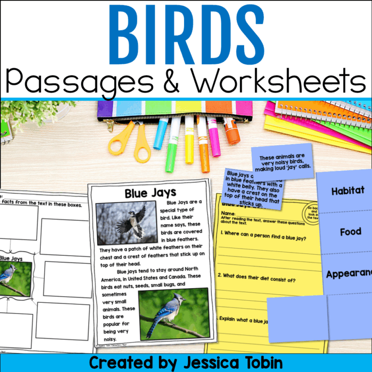 Birds Nonfiction Unit