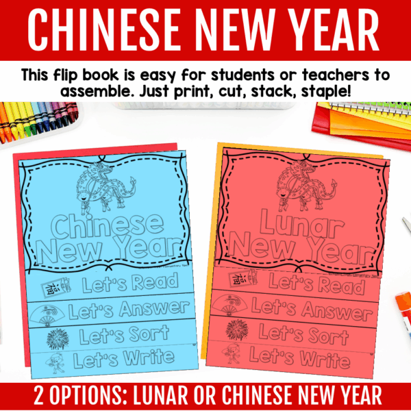 Chinese New Year Flip Book