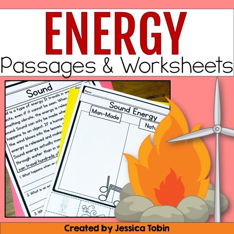 5 Fun Ways To Teach Types Of Energy With Worksheets, Books, And Activities
